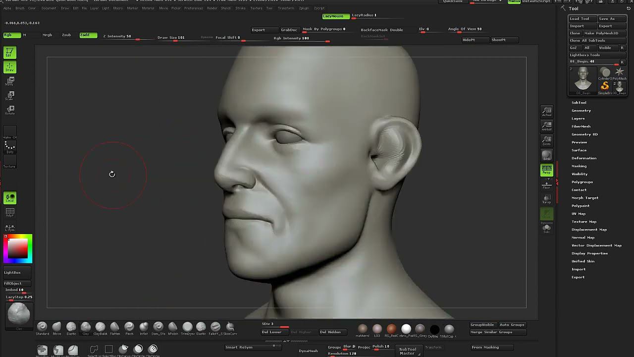 10  Finalizing our male head