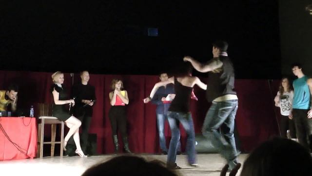 Захватывающее зрелище соревнующихся мастеров Сальсы в Самаре. Часть 11