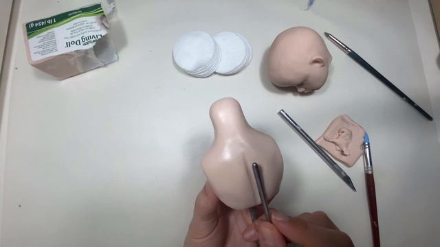 ФАРФОРОВАЯ КУКЛА С НУЛЯ. Грудь 2_13.mp4