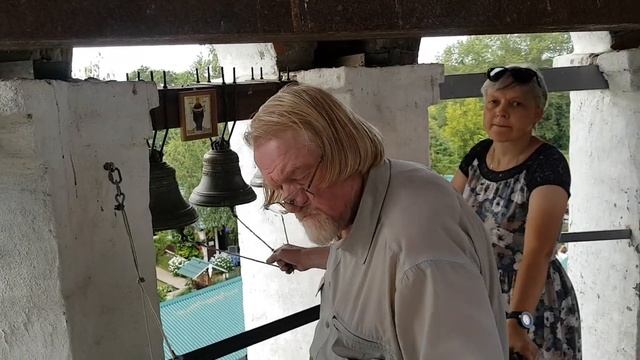 Валерий Гаранин колокольный звон и мастер-класс на колокольне (2), Суздаль 10.08.2020