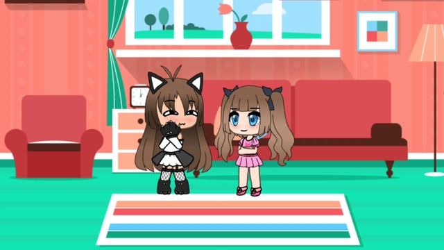 Пов:примерила косплей кошечки.