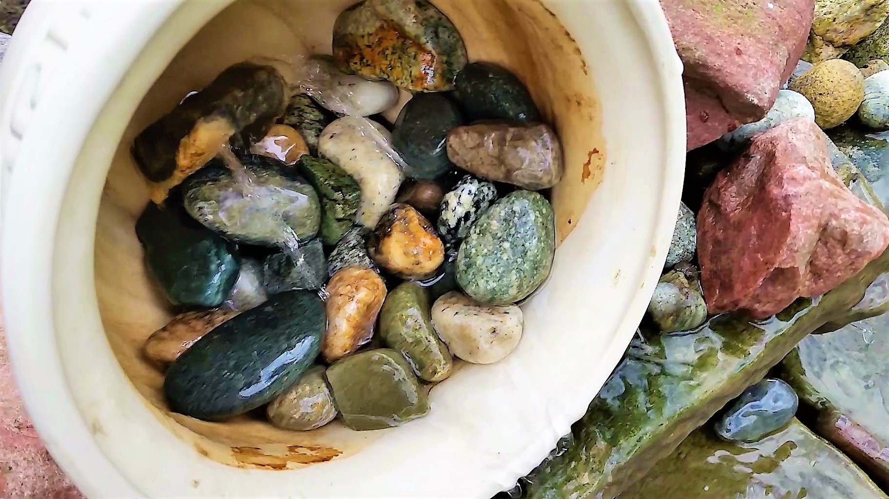 Родник для мини прудика своими руками.