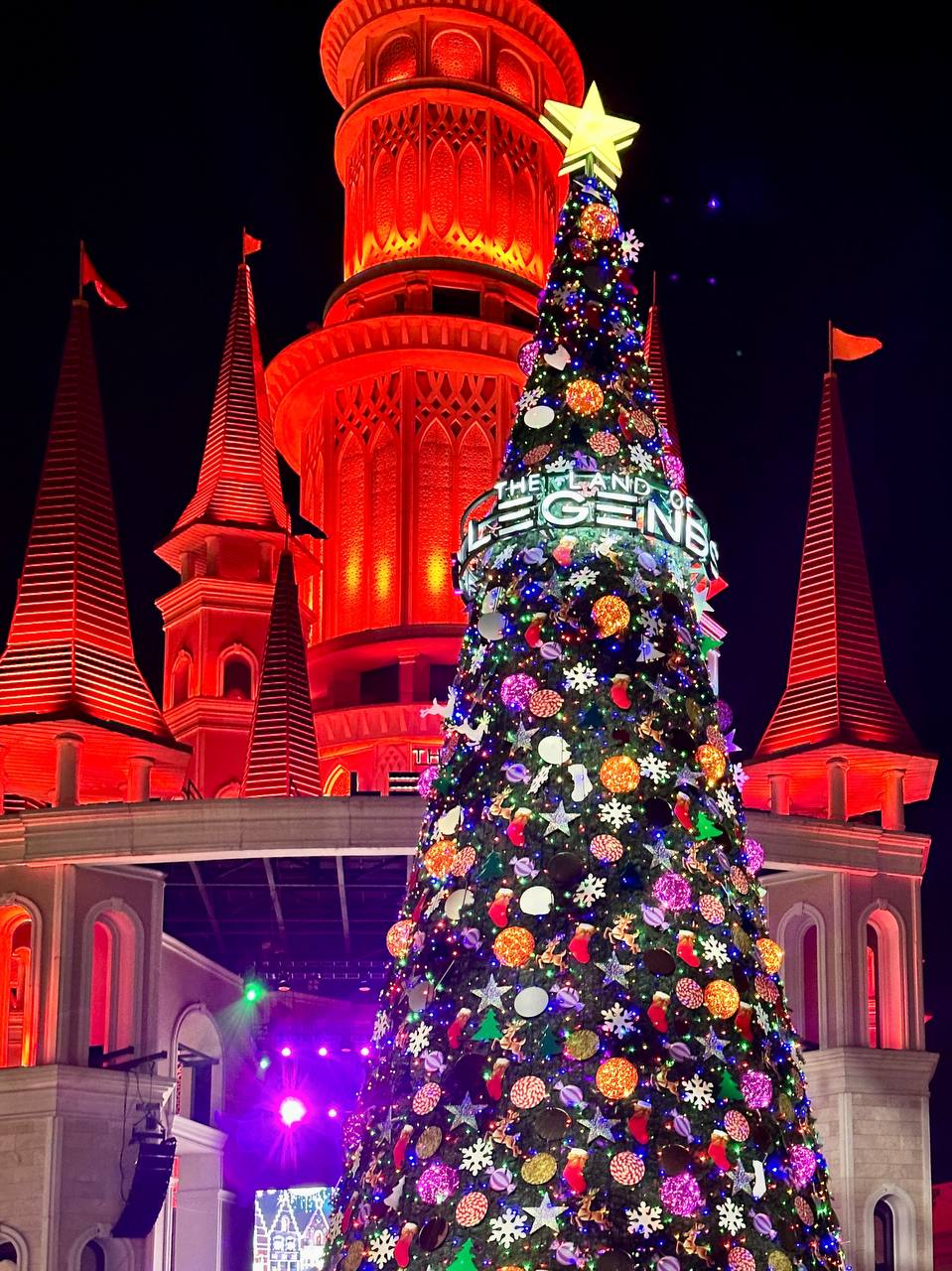 Зимний парк The Land of Legends. Турция.