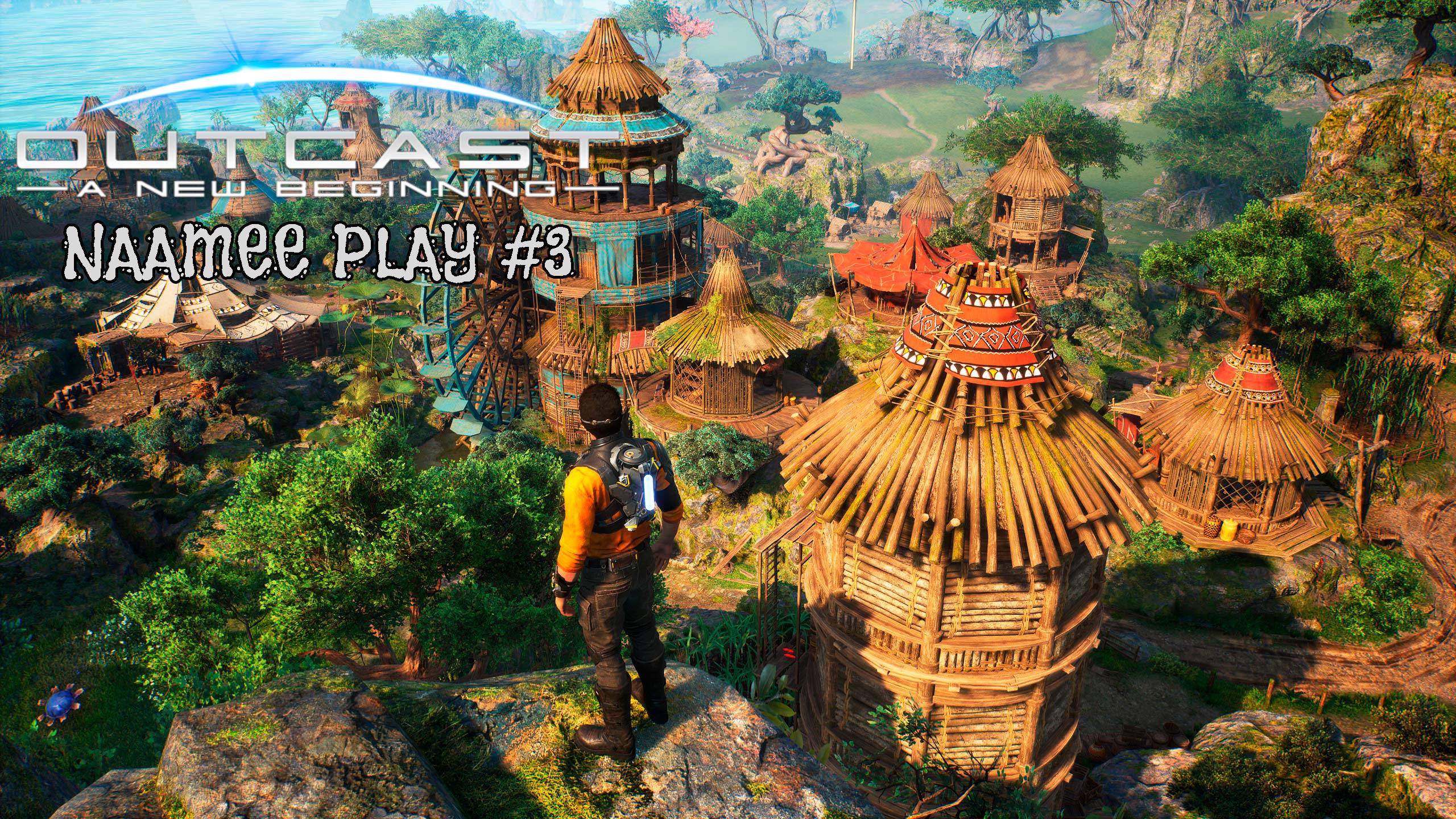 Outcast - A New Beginning #3 / Помогаем деревне "весельчаков"