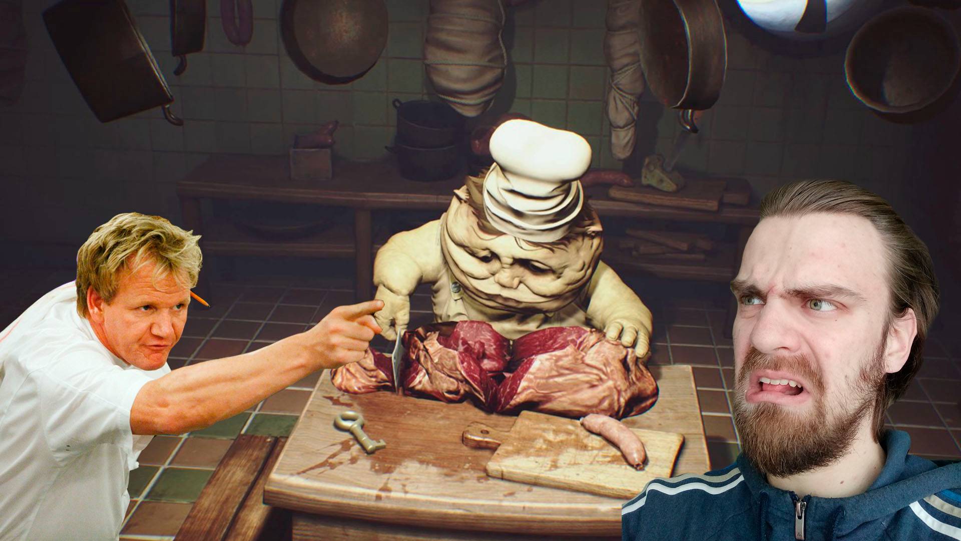 Как делать колбасу. Little Nightmares #4