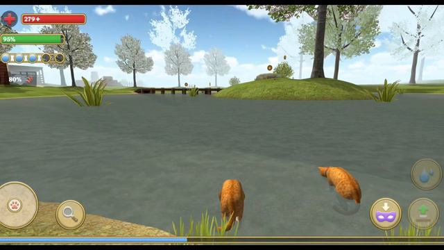 Прохождение игры  Симулятор кошки (Cat Simulator) . Часть 1