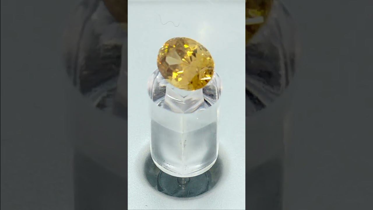 циркон 8х6 2,07 кт 351669104048 MARVELOUS GEM 2.07CT NATURAL CHAMPAGNE TANZANIA UNHEATED ZIRCON GEMS