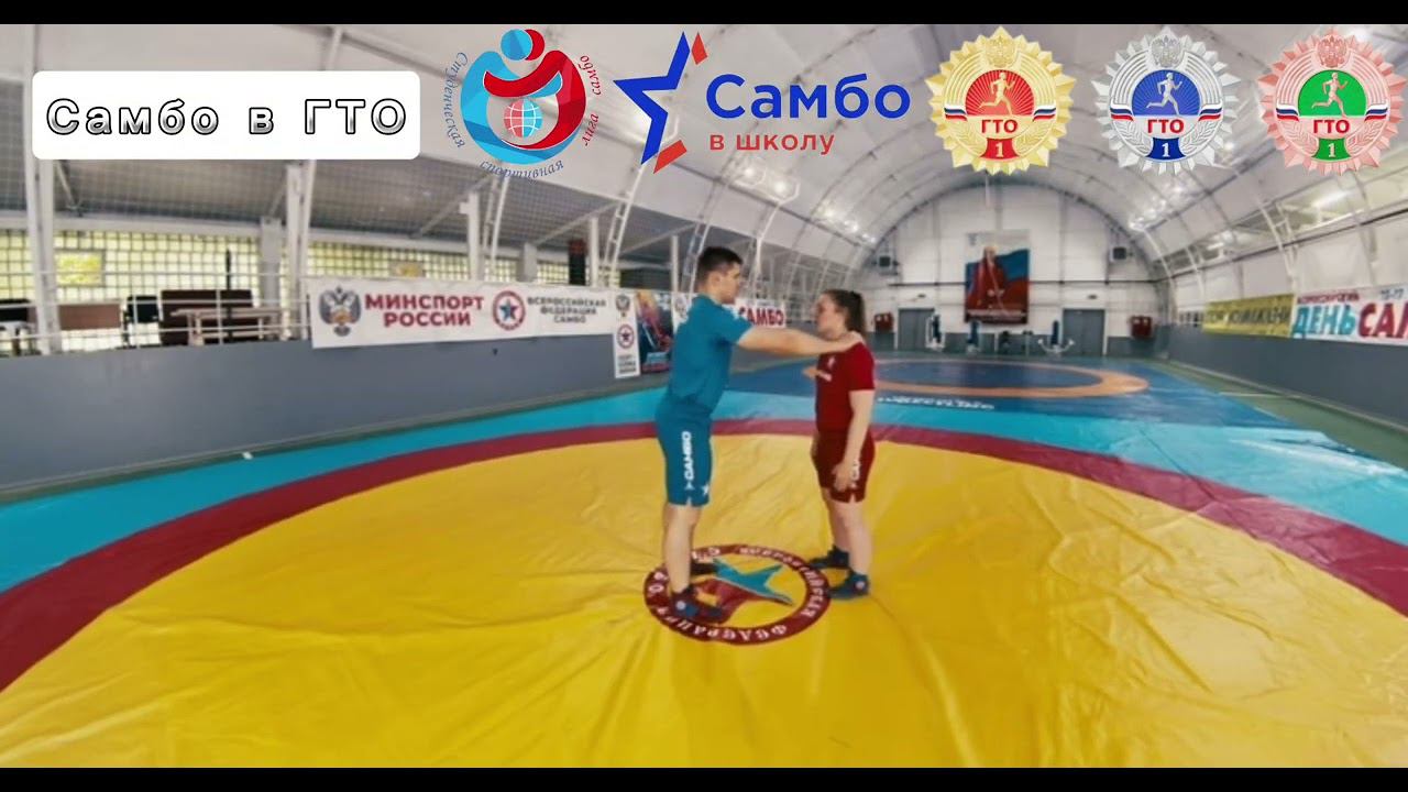 Самозащита. Действия ассистента: выполняет захват спереди за плечи, горло, одежду.