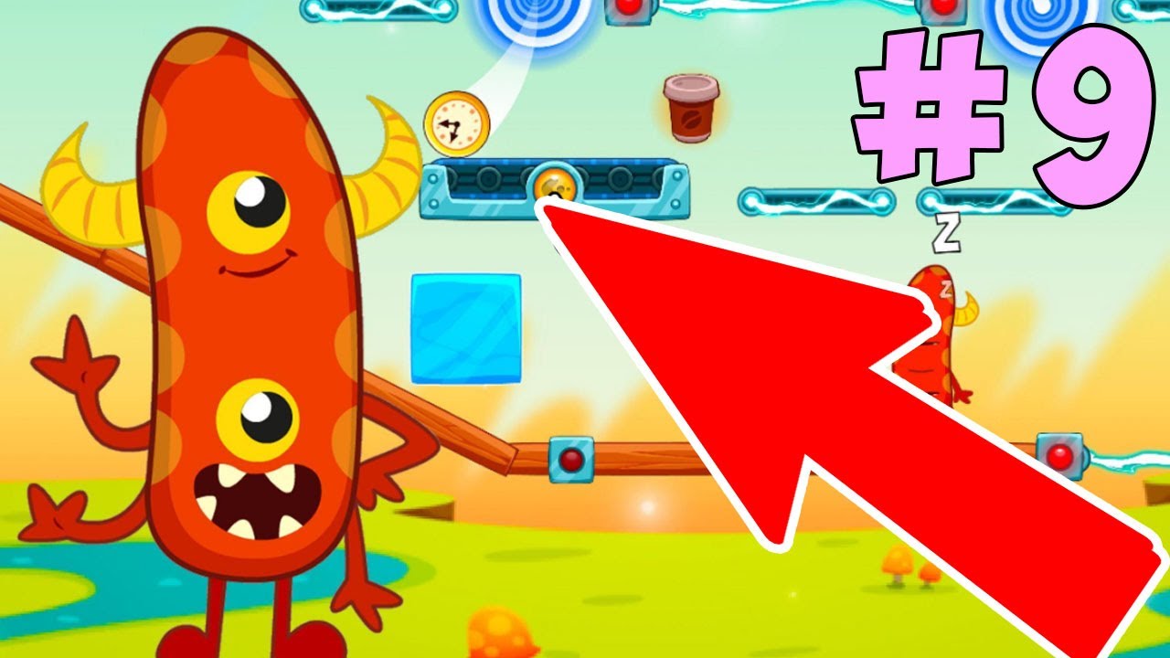 Alarmy и семейка монстриков 9 серия. Головоломки. Мультики для детей. Игры для андроид