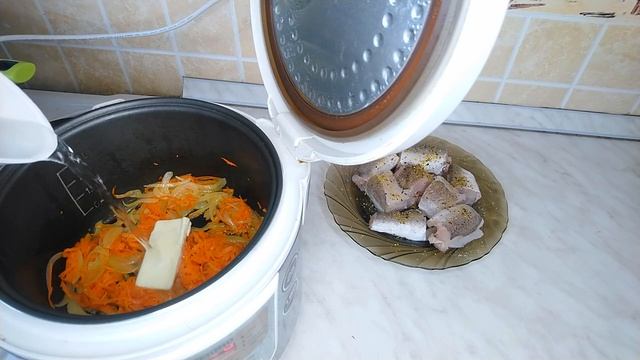 Хек в мультиварке, ПОЛЕЗНЫЙ и ВКУСНЫЙ ужин!!!