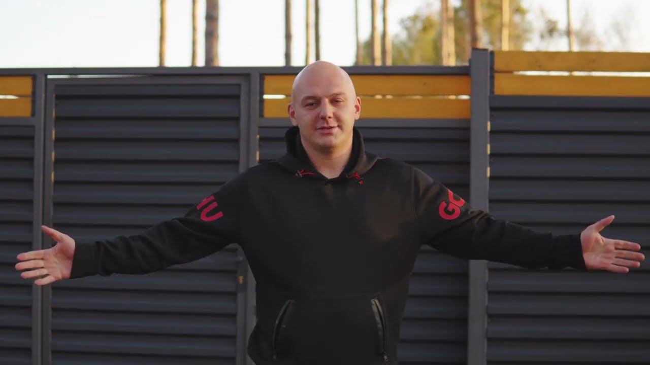 Необычный забор из профнастила Заповедник