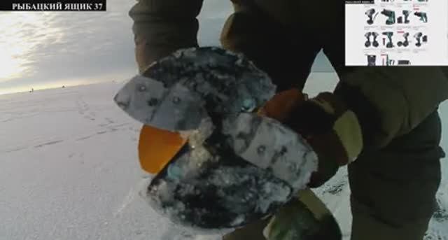 Пробуем заточить полукруглые ножи для ледобура iceberg (Тонар )