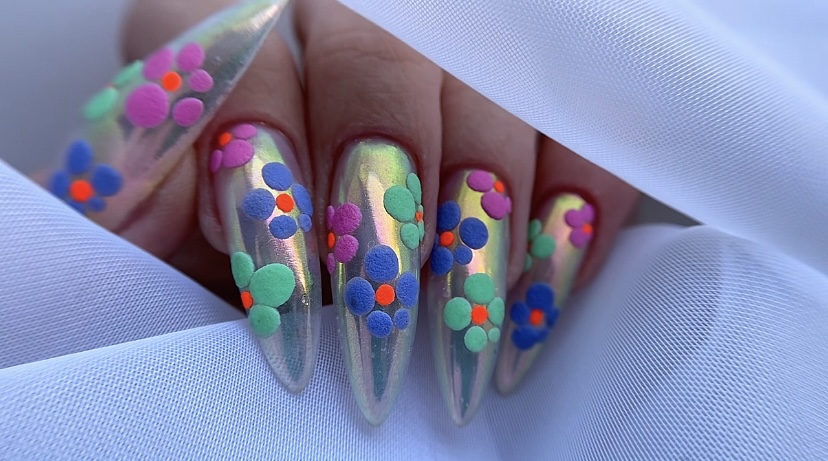 МК / ДИЗАЙН НОГТЕЙ ЛЕТНИЕ ЦВЕТЫ? / NAIL DESIGN SUMMER FLOWERS?