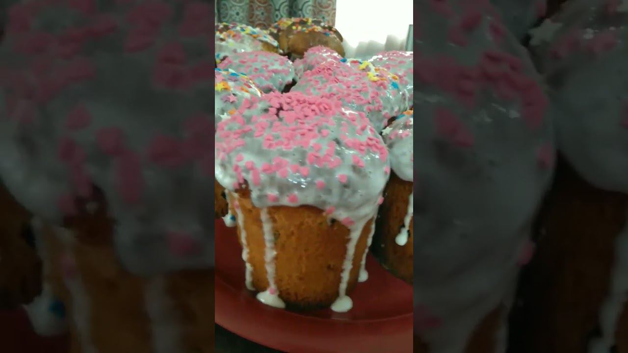 Пышные, воздушные, тающие во рту куличи. Рецепт в описании.