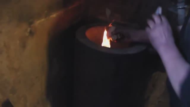 Отопление шелухой и опилками