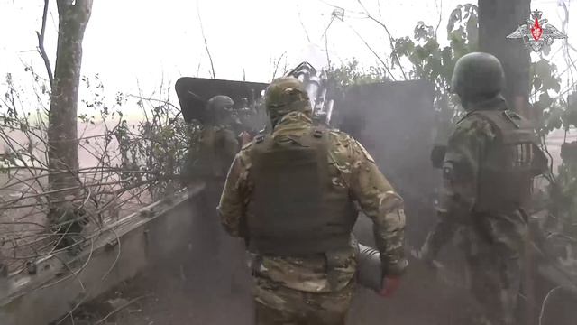 Артиллеристы_группировки_войск_«Север»_уничтожили_минометные_расчеты #сво #свосводки #занаших