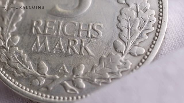 Германия 5 рейхсмарок 1925 года, Тысячелетие Рейнской области - А