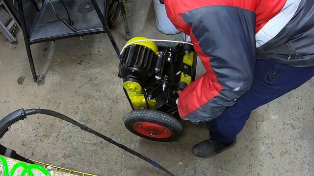 Виброплита из старого электродвигателя, часть 4.