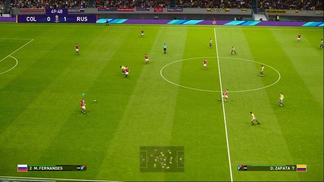 Чемпионат мира. Групповой этап. Колумбия - Россия. Играем на профи