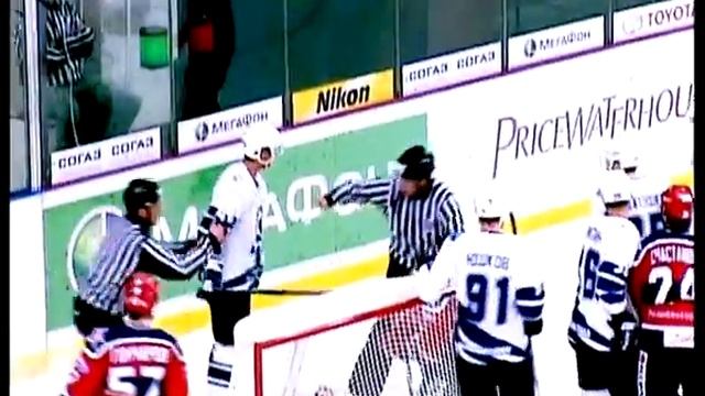 KHL 27-11-2008 CSKA - Amur 2-5