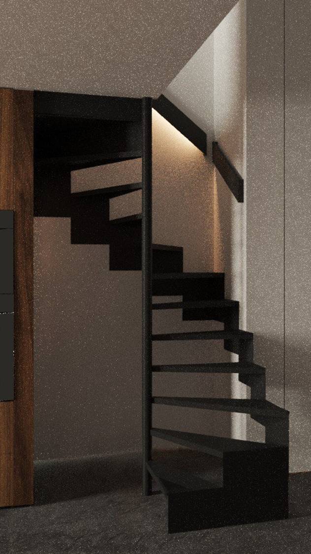 винтовая лестница #винтоваялестница #лестницавквартире #лестница #лестницавдоме