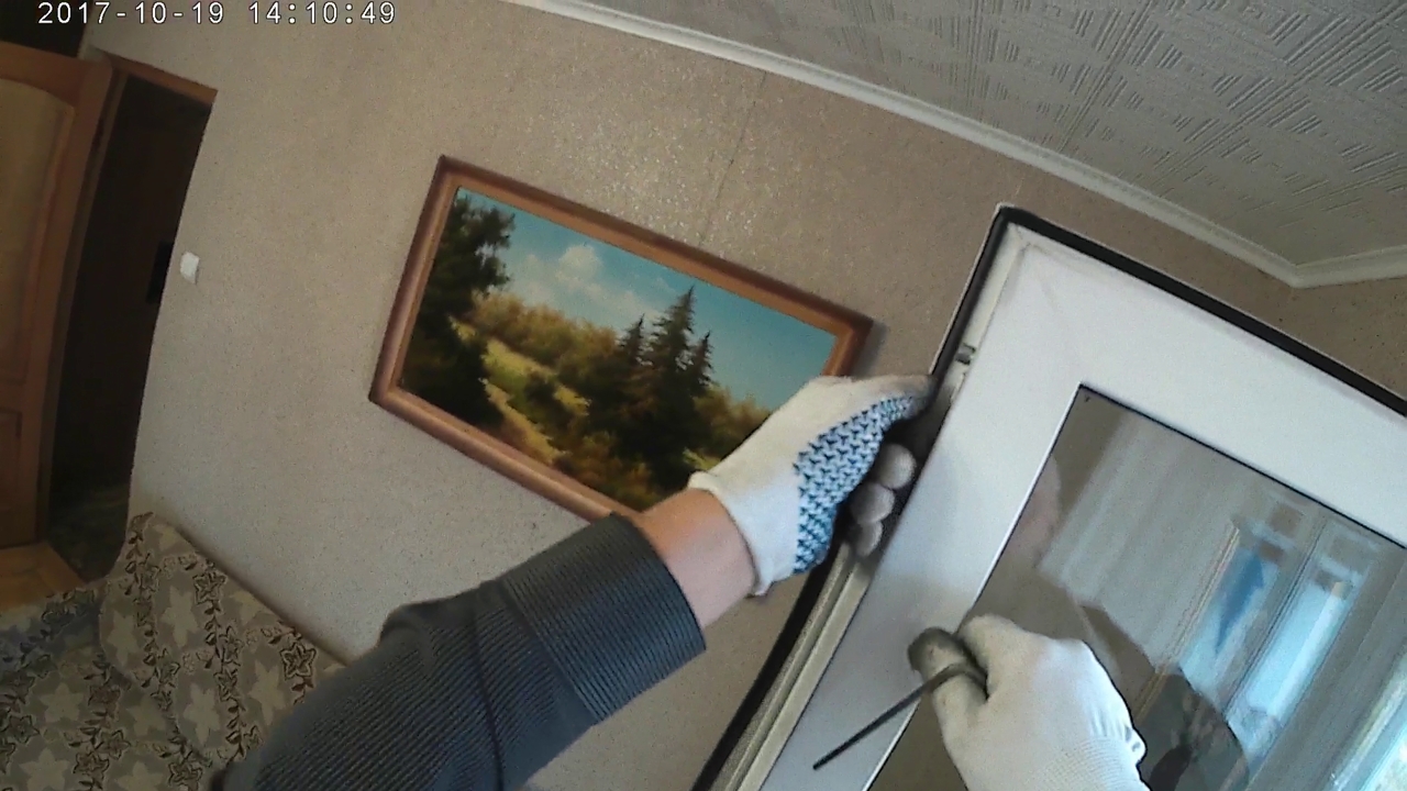 Ремонт балконной двери