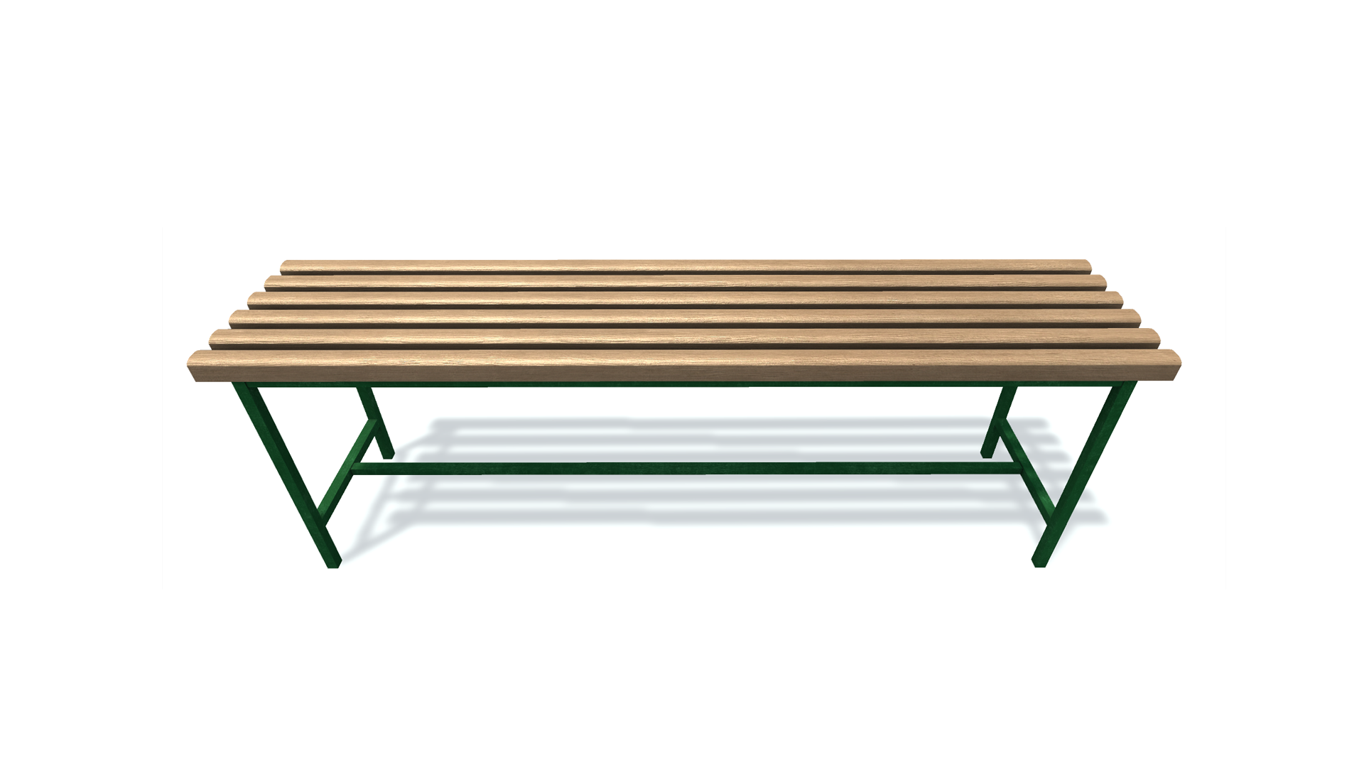 3D модель  Скамейка P.  3D model. "Bench P".