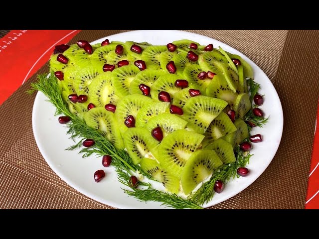 САЛАТ ИЗУМРУДНАЯ ЕЛКА НА ПРАЗДНИЧНЫЙ СТОЛ!