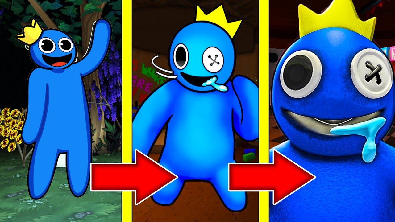 Как менялся РАДУЖНЫЙ ДРУГ и его жизненный цикл в майнкрафт ! Эволюция ROBLOX RAINBOW FRIENDS