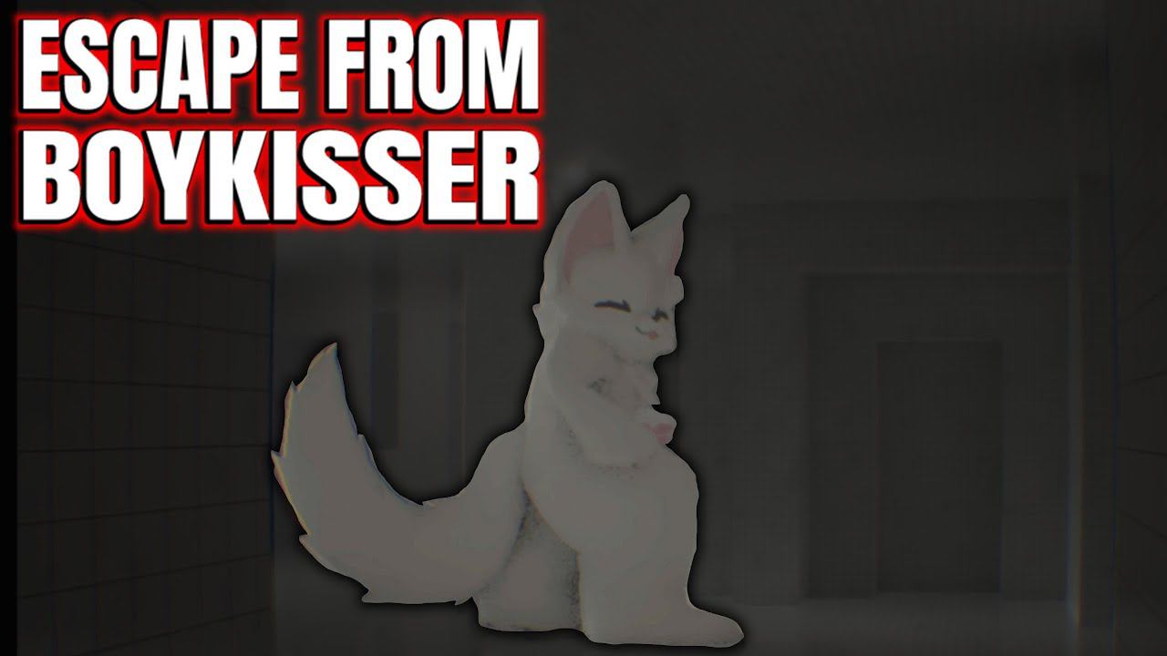 Слишком жуткий монстр!!  Прохождение  Escape From Boykisser #1