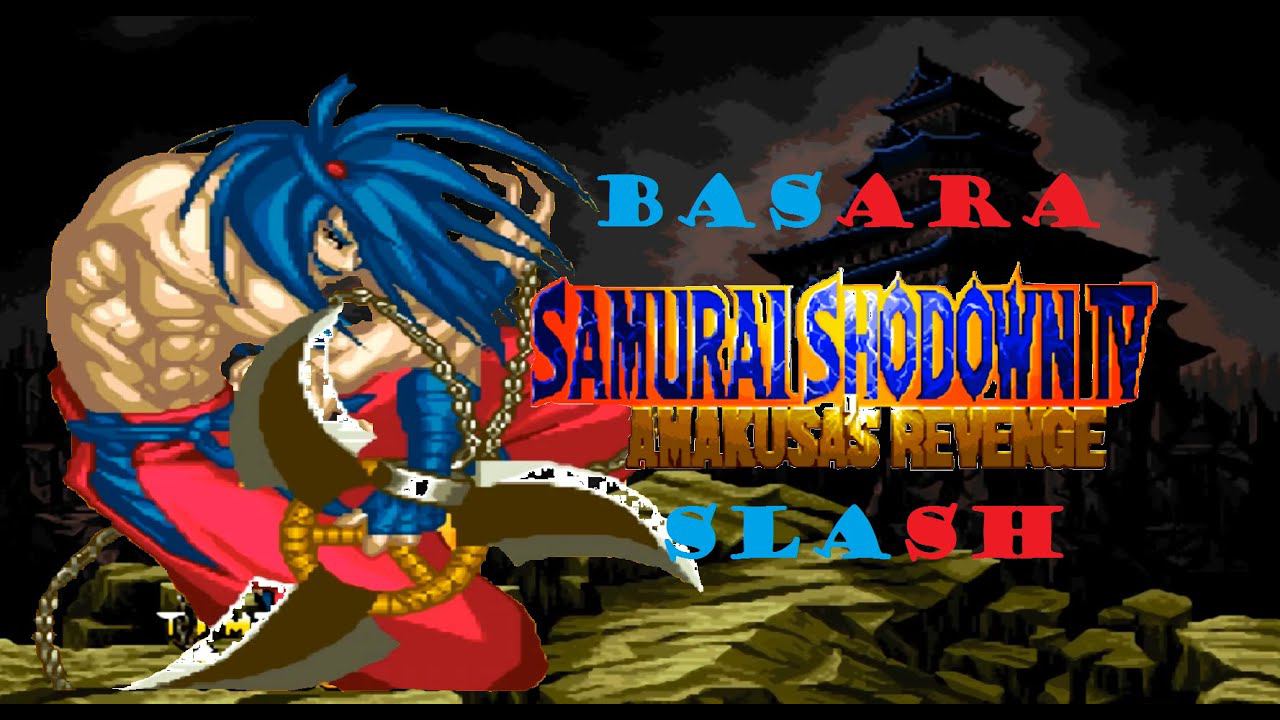 Samurai Shodown IV: Amakusa's Revenge (MAME) Basara "Slash" Arcade