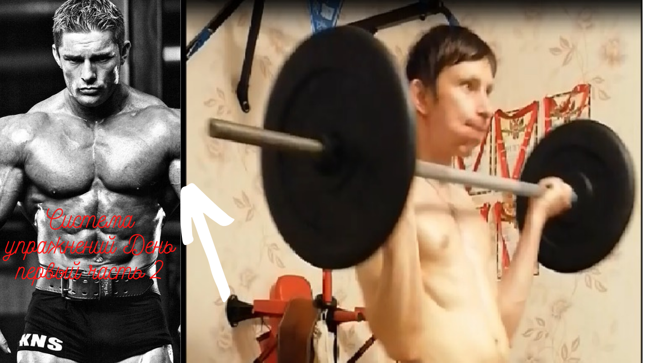 Система упражнений. День первый. часть 2.