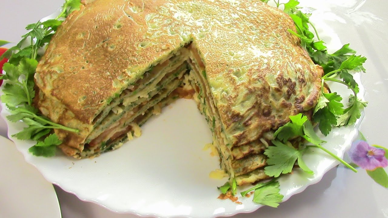 Удивите своих гостей. Блинный Торт с ЛИВЕРОМ_Самый Удачный Вкусный Рецепт _ Закусочный Торт.