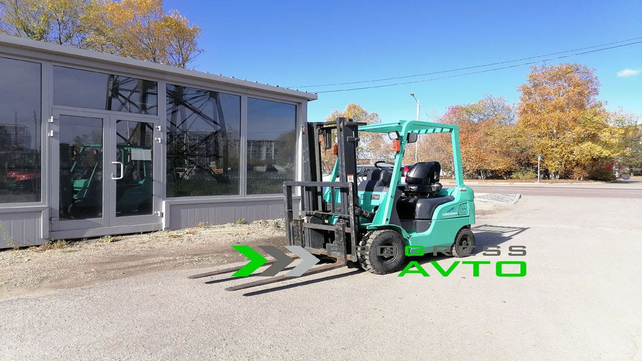 Кара японская MITSUBISHI FG15 бензин 1,5 тонн подъем 3 метра акпп японский вилочный погрузчик