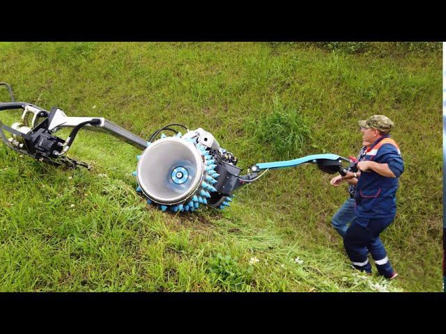 Обучение операторов косилки для склонов дорог Brielmaier