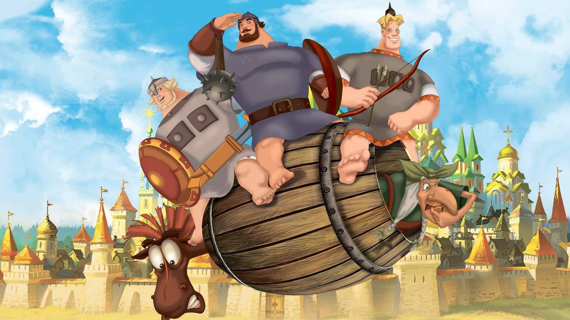 Три богатыря 8 уровень и дальше