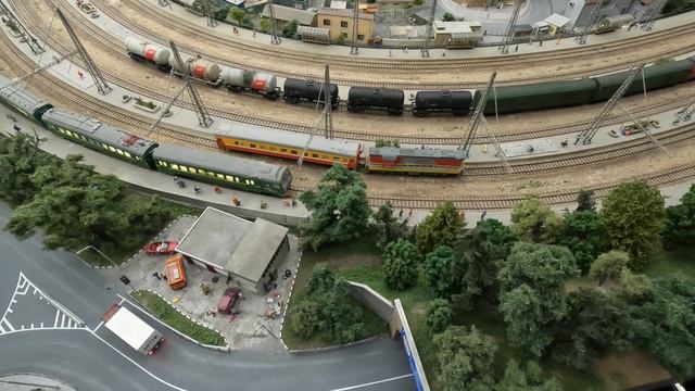 Железные дороги на Царь-макете