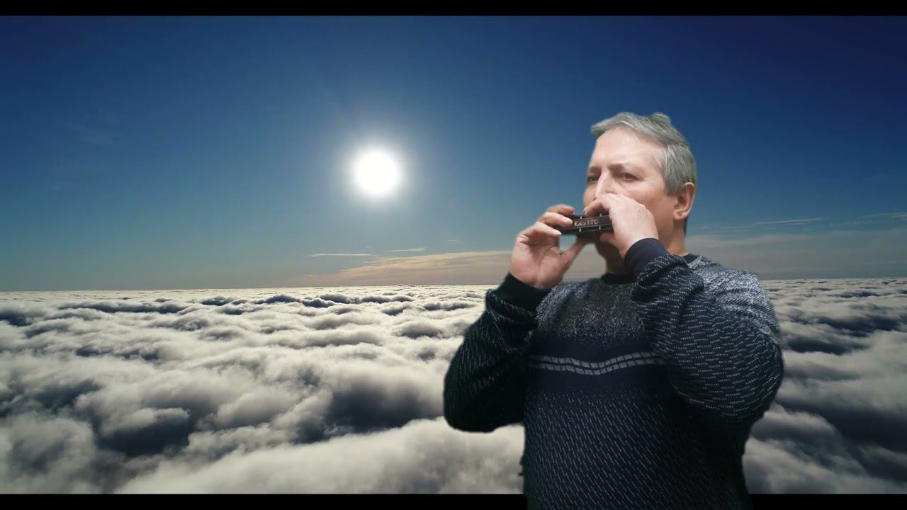 Серенада трубадура (Луч солнца золотого). Хроматическая гармошка.