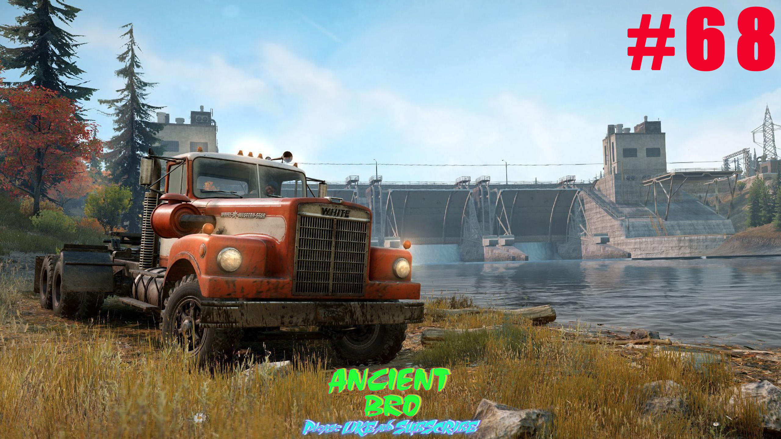 SnowRunner - Мичиган - ОО - #68 - Дайсон дизель - Убираем хлам - Рисковый парень