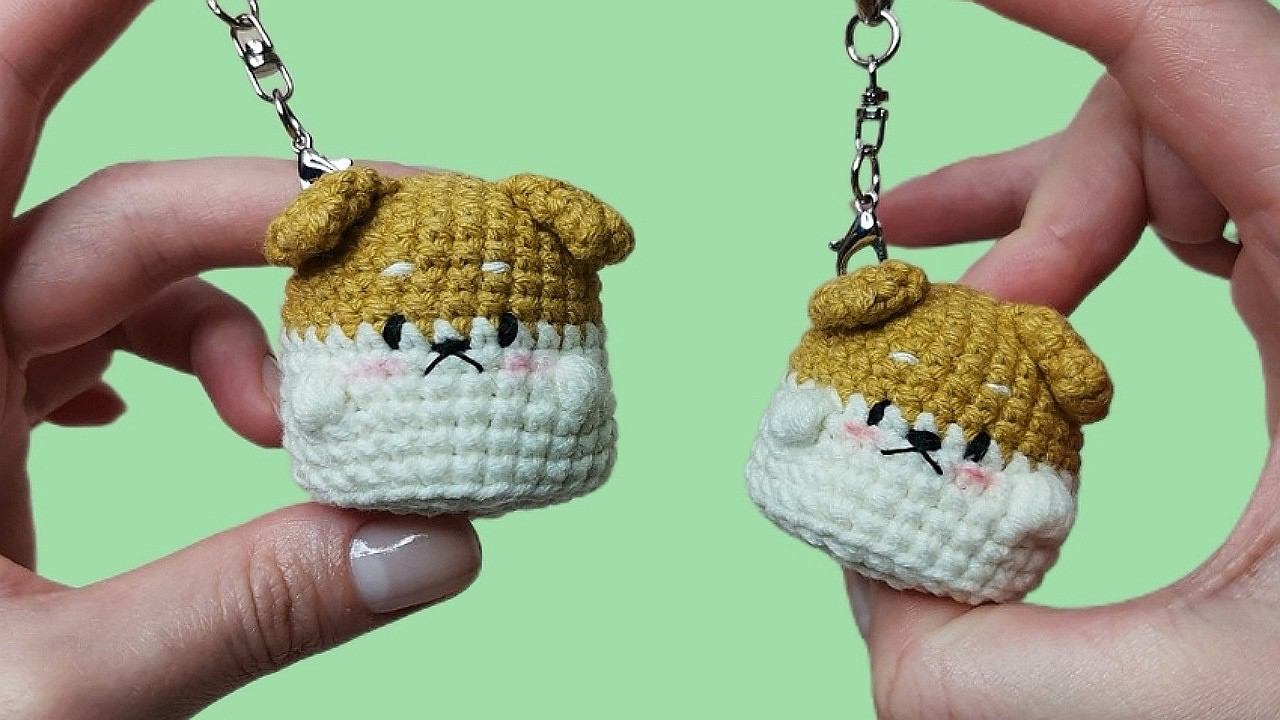 Как Связать СОБАКУ?! Брелок Корги КРЮЧКОМ! Виктория Вяжет