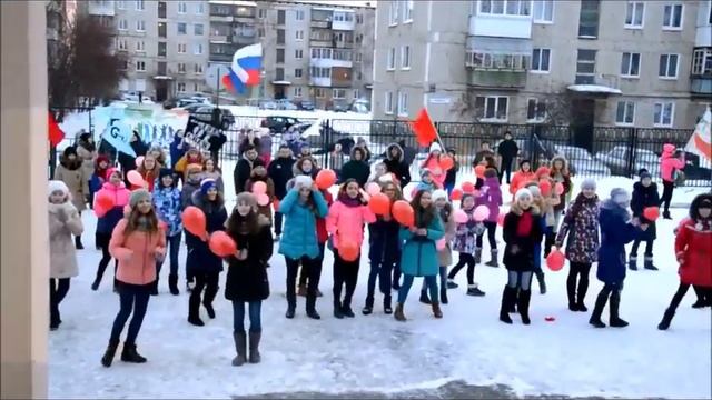 Танцевальный флешмоб _Ударим танцами по СПИДу