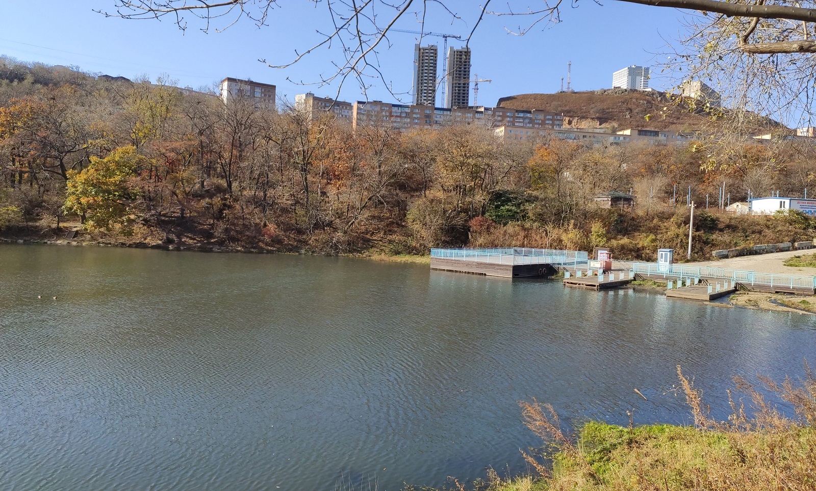 Минный городок , парк . Владивосток