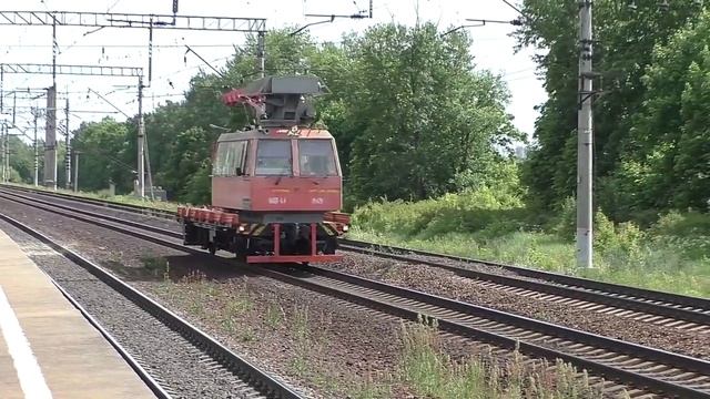 Мотриса МПТ6.4-479 (ПЧМ Вязьма) следует резервом.