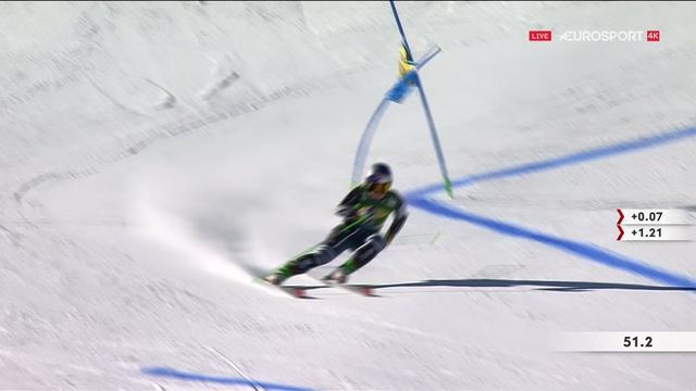 Зёльден. Женщины. Слалом-гигант 1-я попытка.mp4