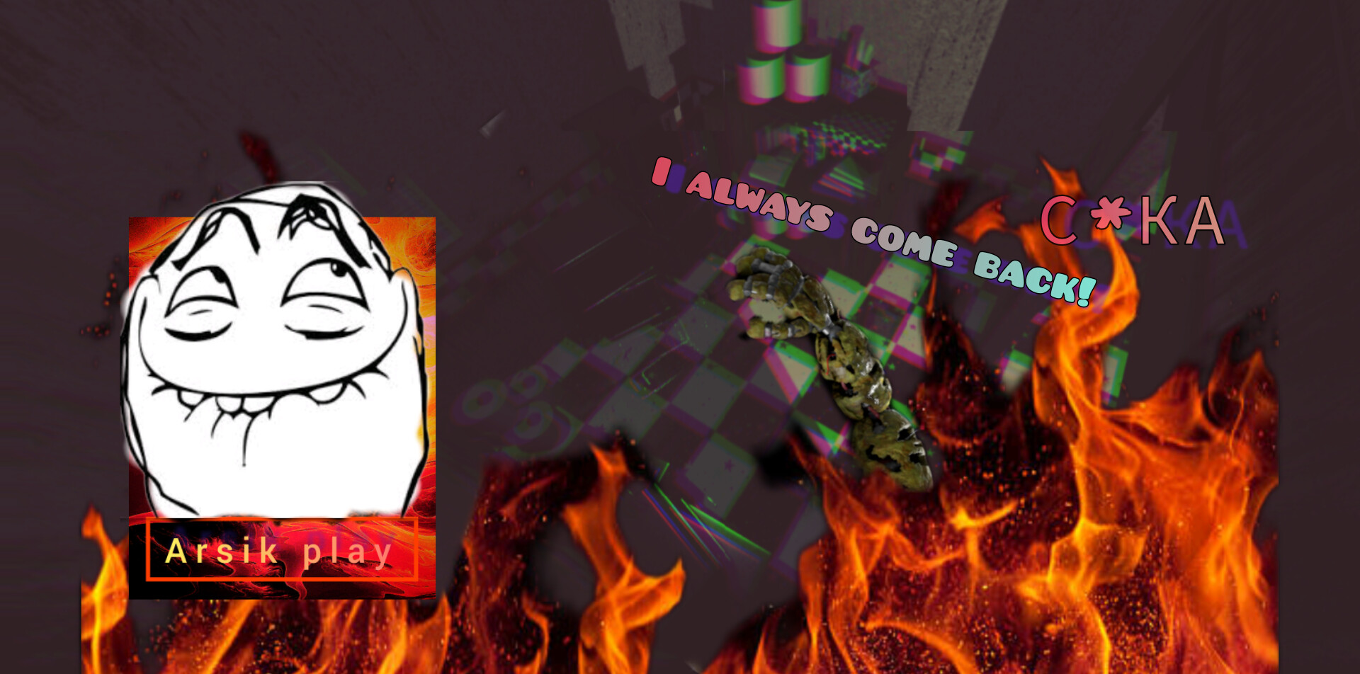 Спрингтрап опять пришёл за мной:_) ~Five nights at Freddy's 3~