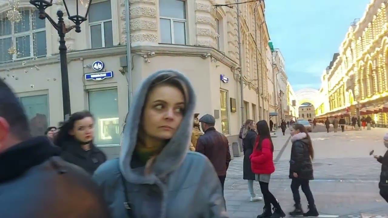 Пешая прогулка по Москве (22.02.22)