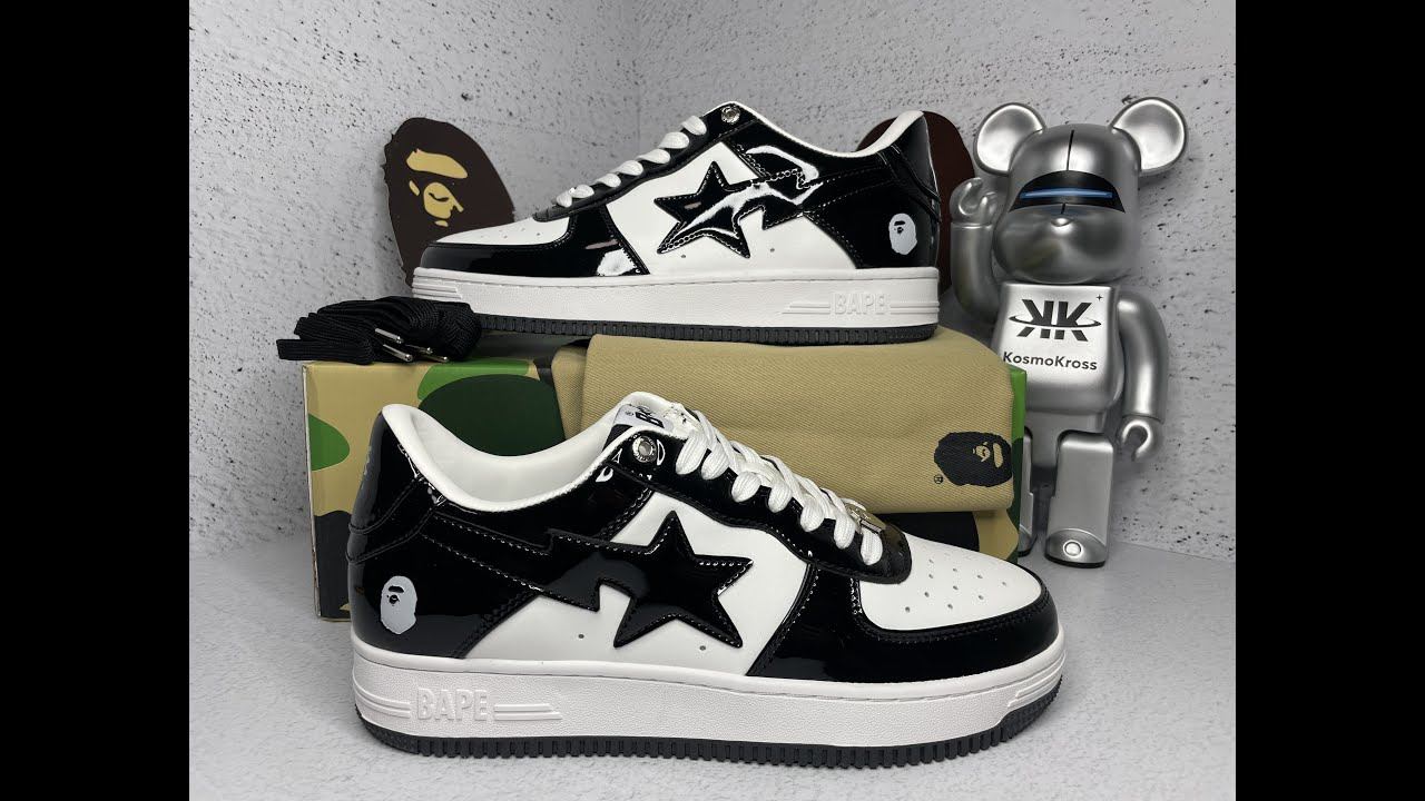 Кроссовки A Bathing Ape - Bape Sta 'Black'