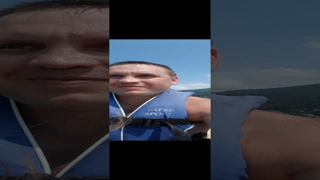 катание на банане , Черное море