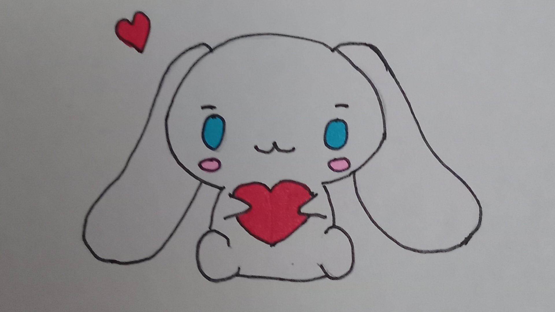 Рисуем зайчика