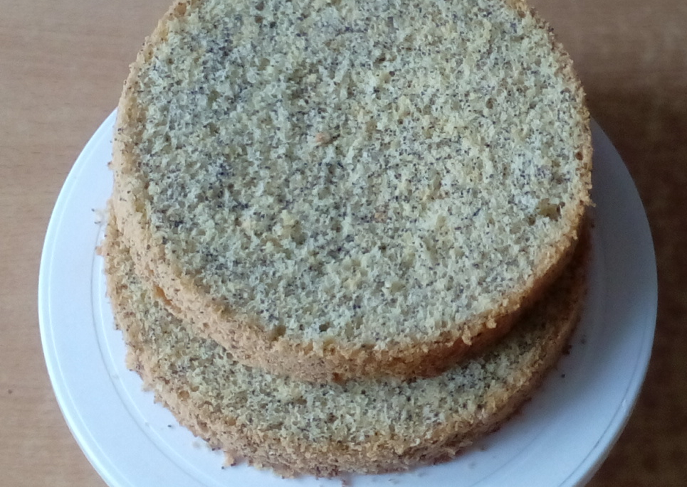 Маковый бисквит на желтках.wmv